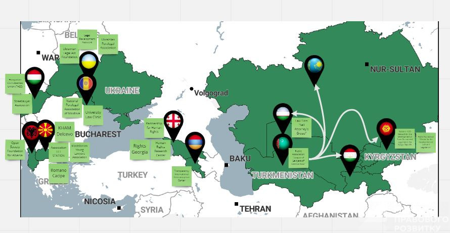 МПР координує партнерство низових організацій із 12 країн Східної ...